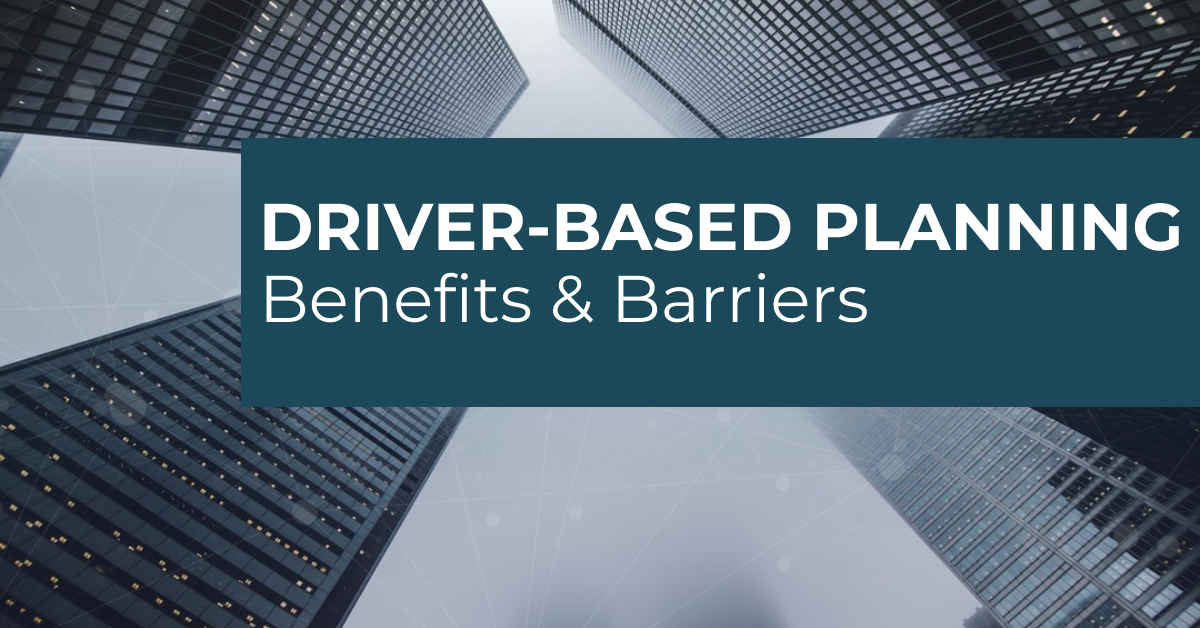 Driver-Based Planning: The Benefits & The Barriers - Centage