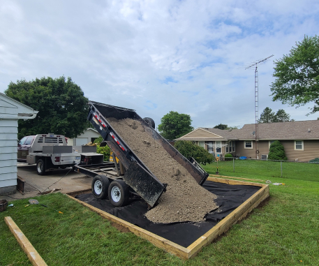 Have NuHaus Outdoors Prepare Your Shed Site