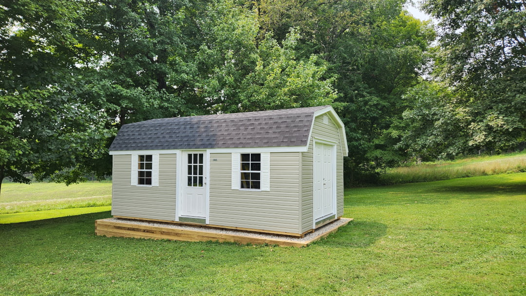 Have NuHaus Outdoors Prepare Your Shed Site