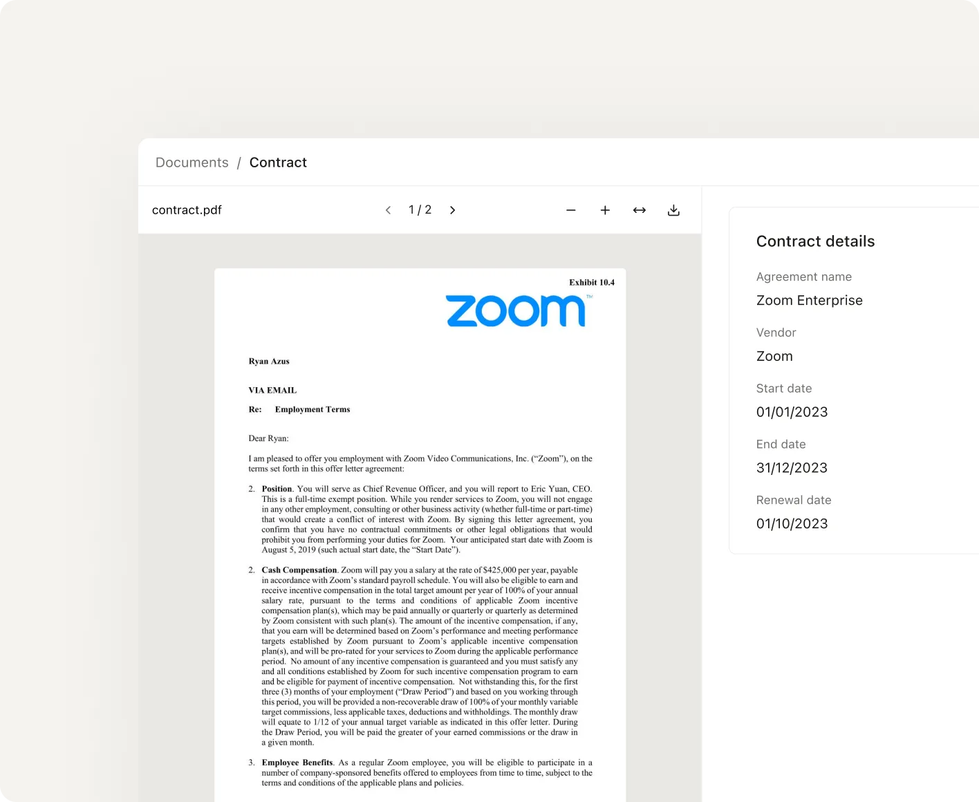Vendor portal | Pivot