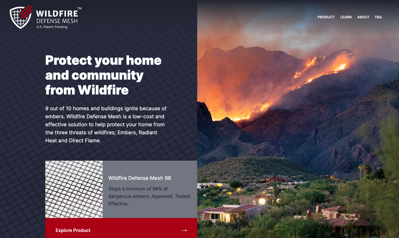 Learn | Wildfire Defense Mesh