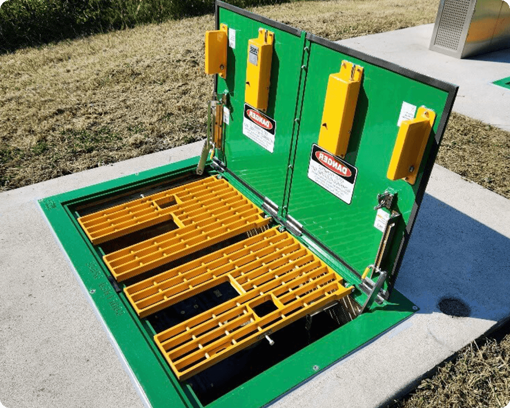 MP-LP Series - Low Profile Drop-In Frame | Access Covers | Mass Products™