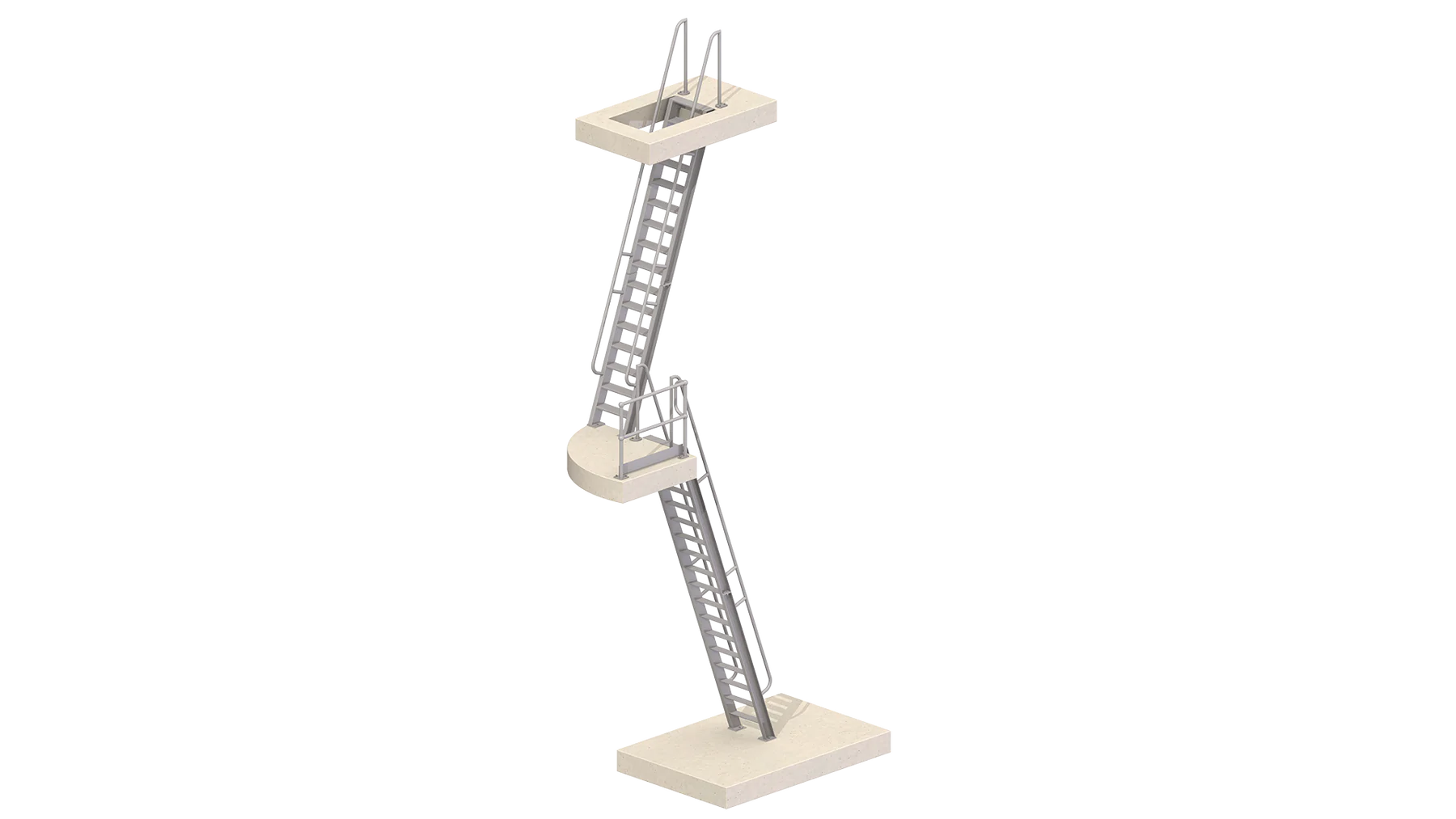 Step Ladders - Engineered to suit | Platforms and Handrails | Mass ...