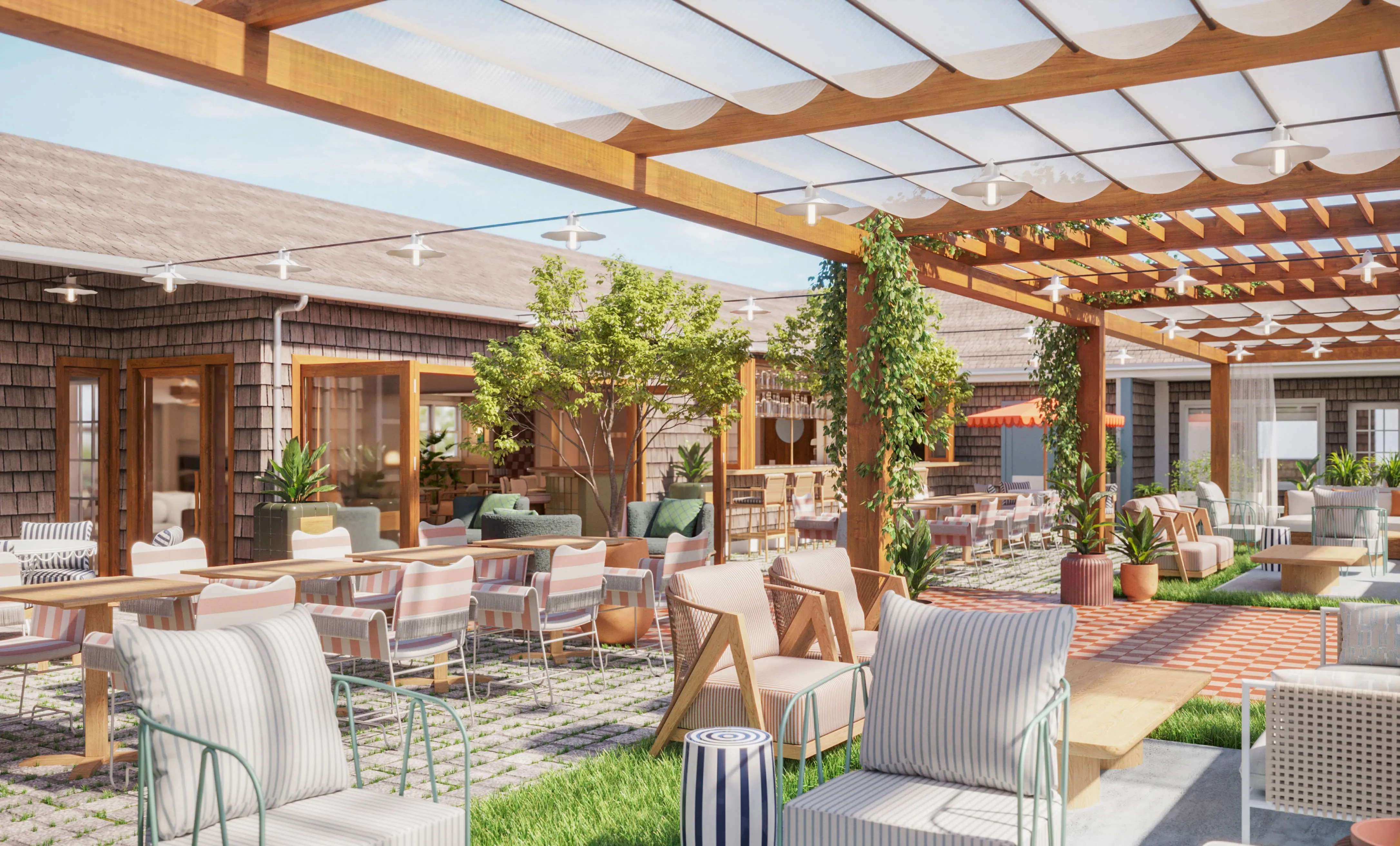 The Beachside Hotel - Vibrant Summer Escape