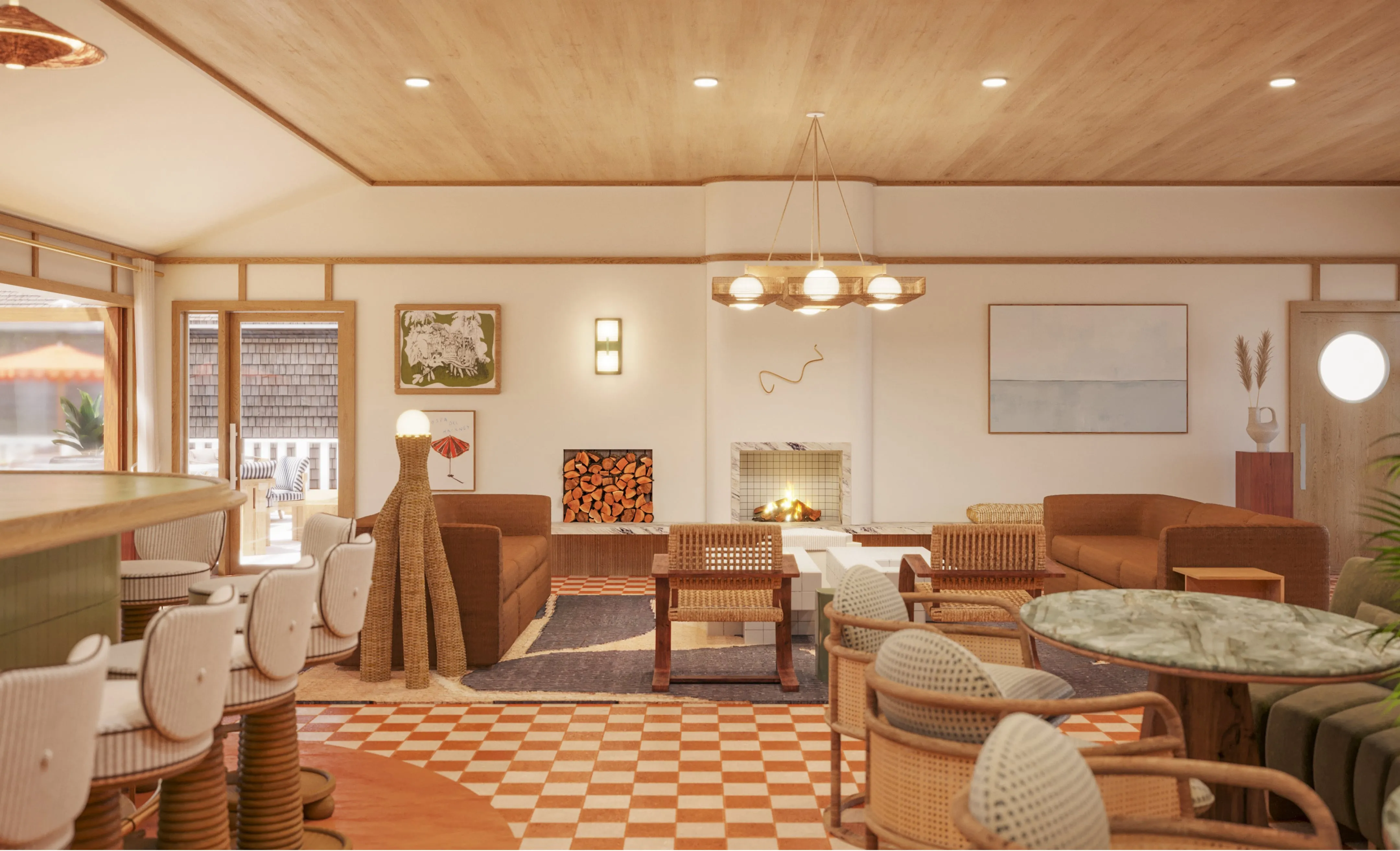 The Beachside Hotel - Vibrant Summer Escape