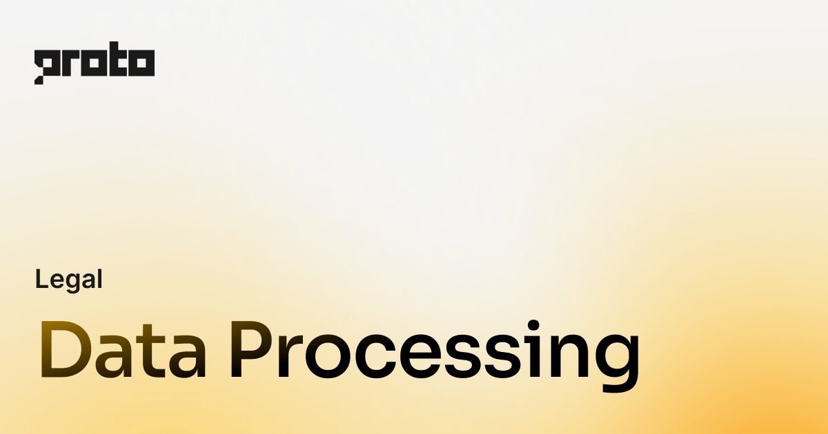 Proto AICX | Data Processing Addendum