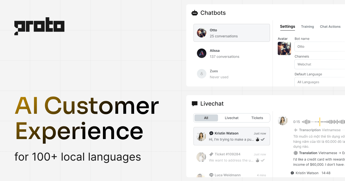 Proto AICX | Generate your local customer experience