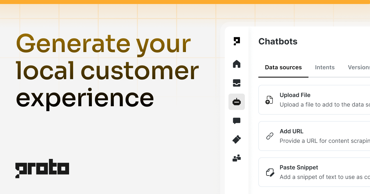 Proto AICX | Generate your local customer experience