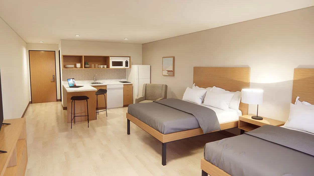 Our Residentially Inspired Extended Stay Suites - LivAway Suites
