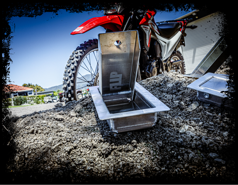 FLIP Bike Chocks - Secure Motorcycle, quick easy and simply