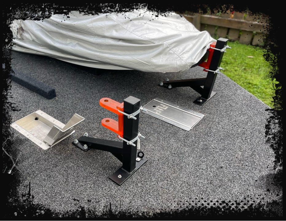 FLIP Bike Chocks - Secure Motorcycle, quick easy and simply