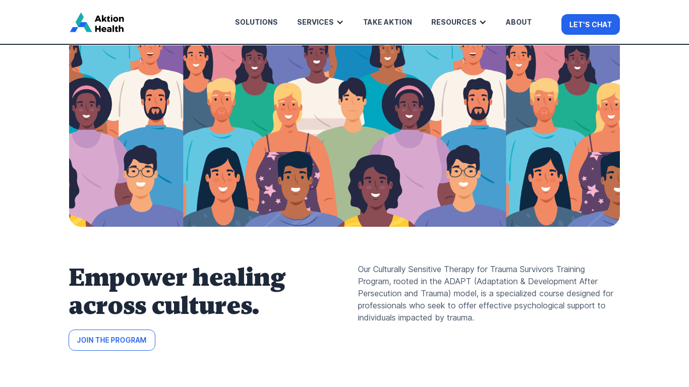 Enroll in ADAPT Training Program Today | Aktion Health