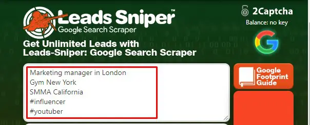 How to install the Google Search Scraper
