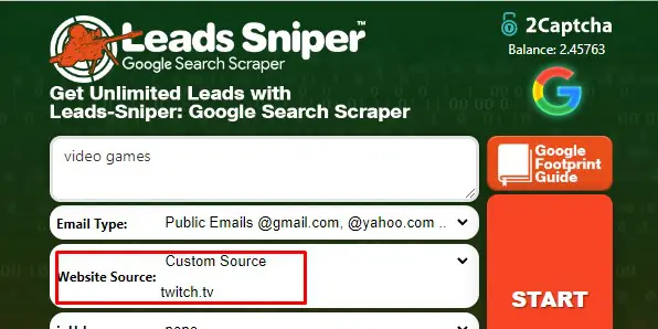 How to install the Google Search Scraper