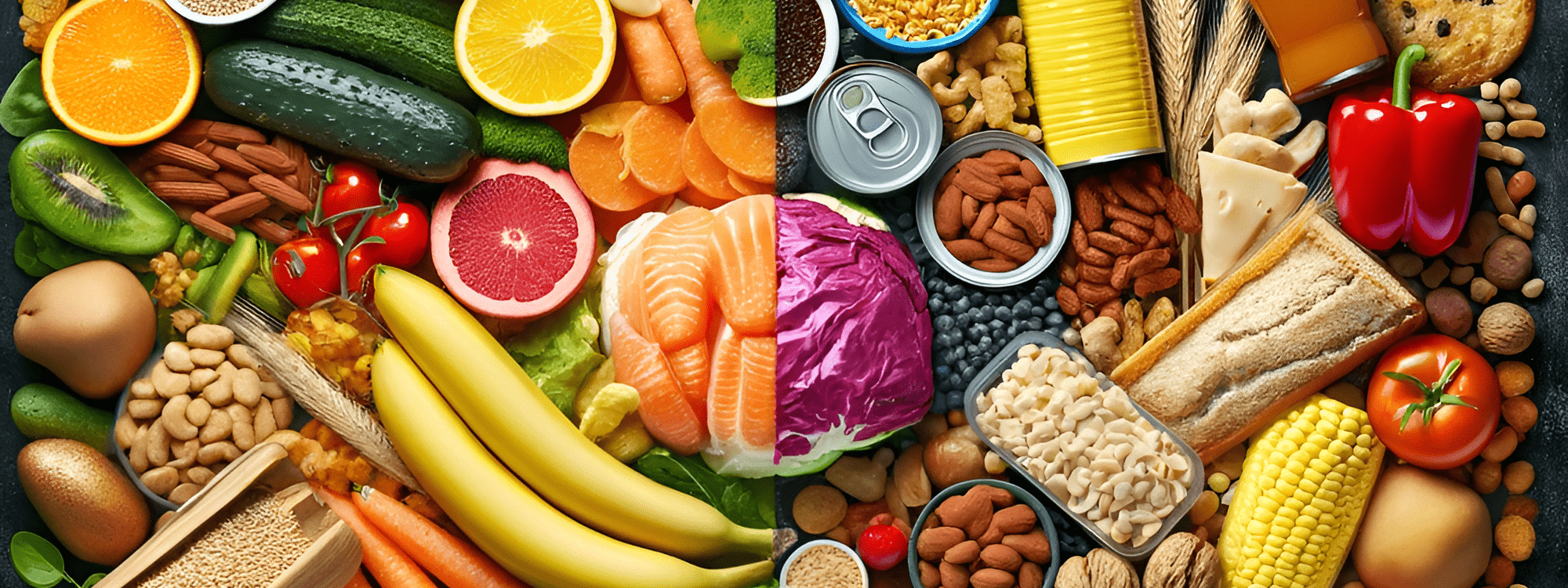 Processed and Unprocessed Foods