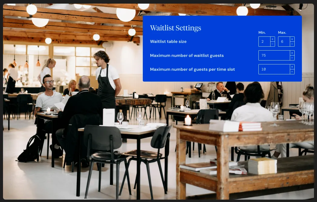 Restaurant waitlist software | Zenchef
