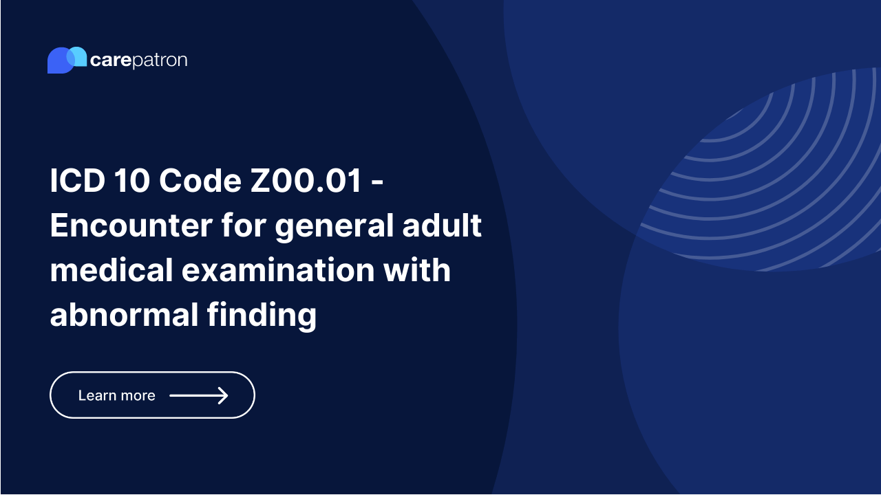 Z00.01 – Encounter for general adult medical examination with abnormal ...