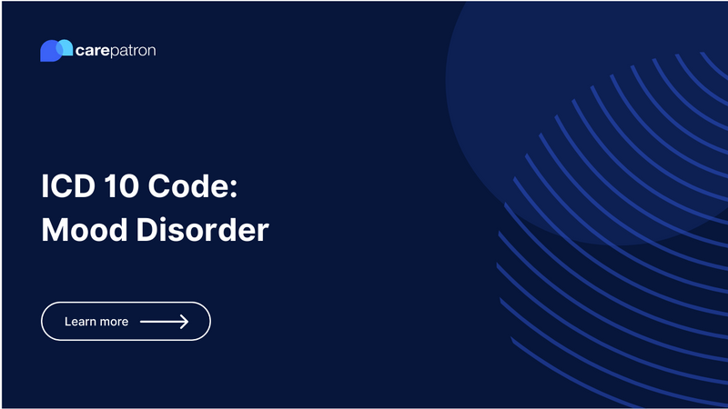 Mood Disorder ICD-10-CM Codes | 2023