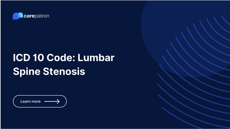 Lumbar Spine Stenosis ICD-10-CM Codes | 2023