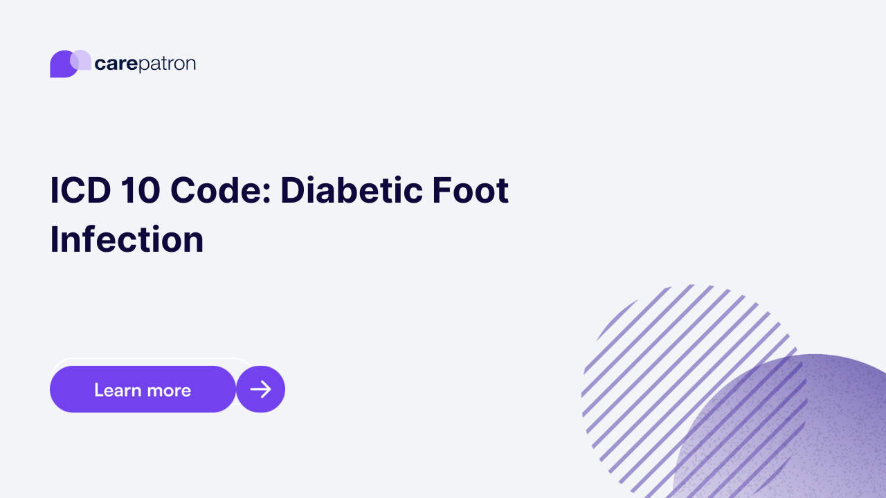 Diabetic Foot Infection ICD-10-CM Codes | 2023