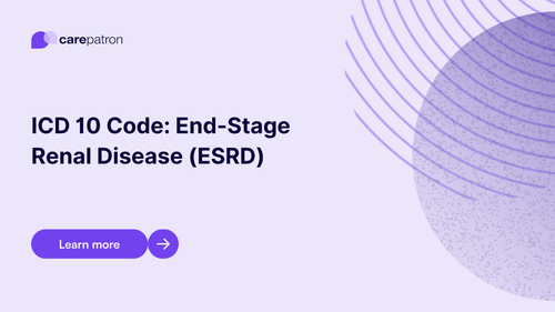 End-Stage Renal Disease (ESRD) ICD-10-CM Codes | 2023