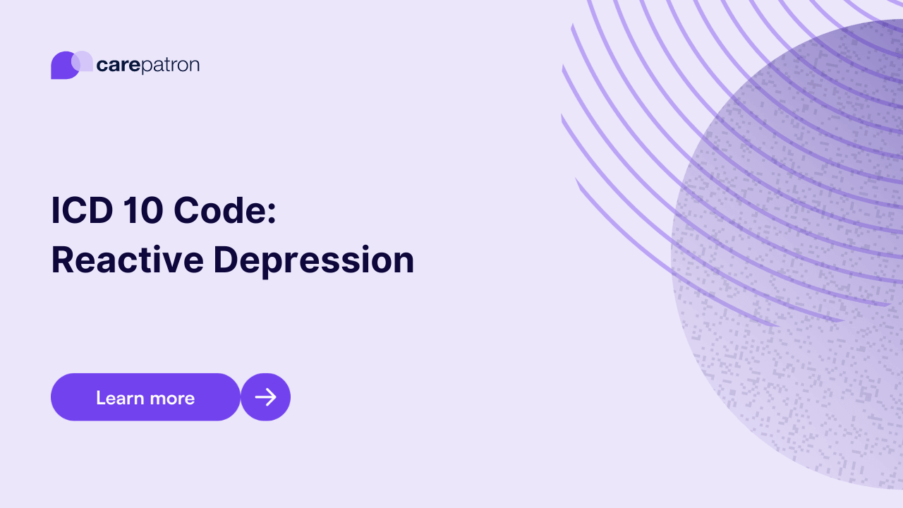 Reactive Depression ICD-10-CM Codes | 2023