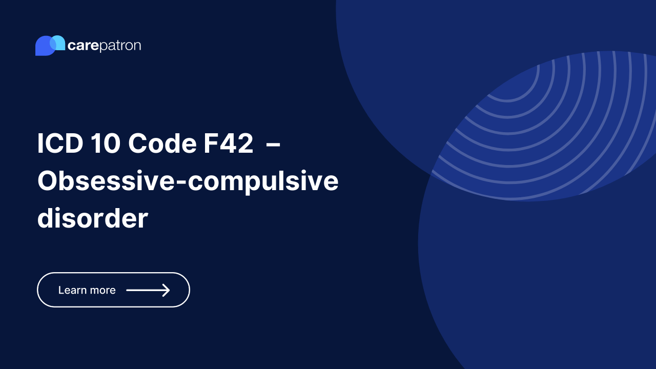 F42 – Obsessive-compulsive disorder | ICD-10-CM