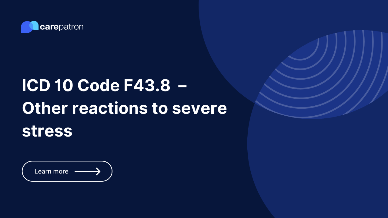 F43.8 – Other reactions to severe stress | ICD-10-CM
