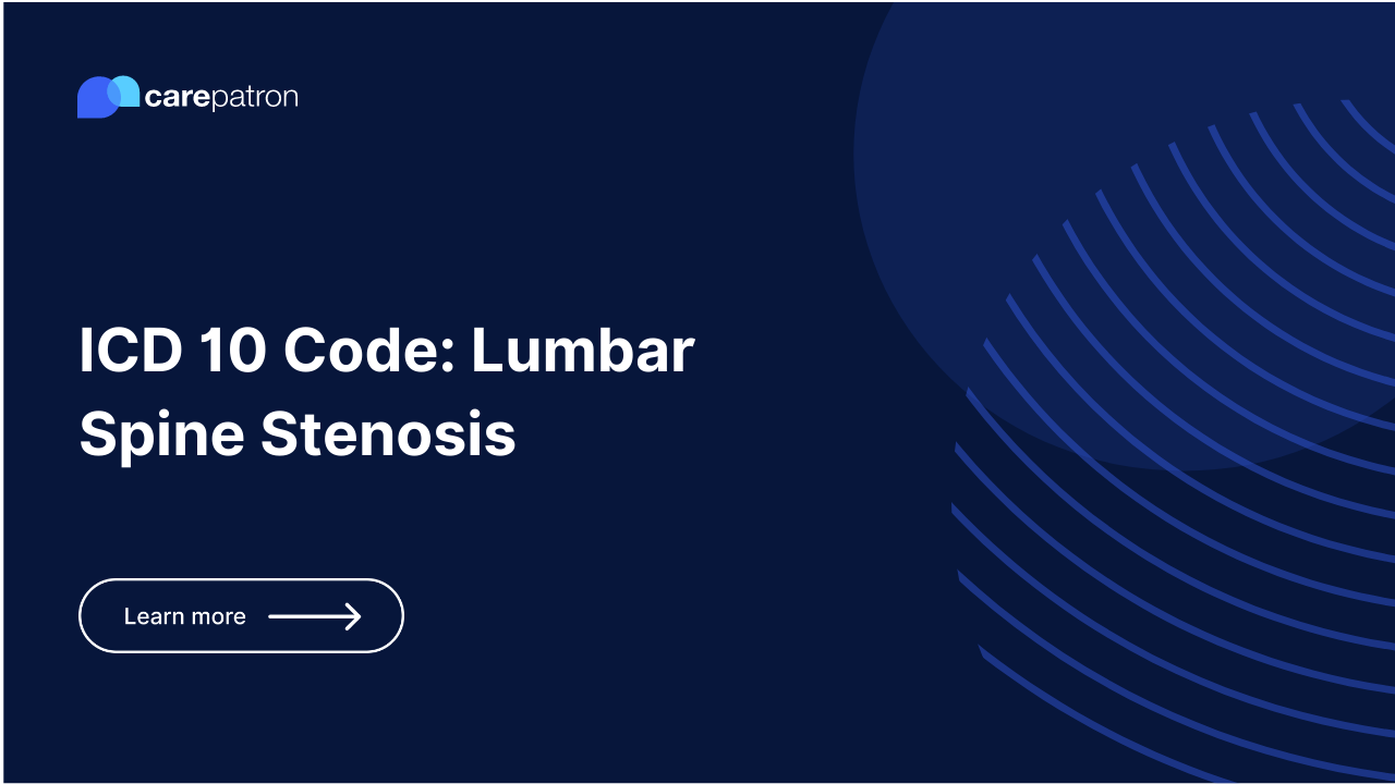 Lumbar Spine Stenosis ICD-10-CM Codes | 2023