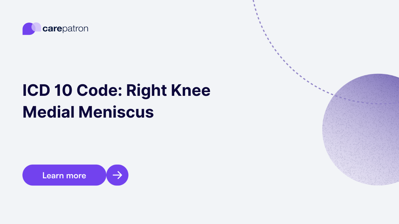 Right Knee Medial Meniscus ICD-10-CM Codes | 2023