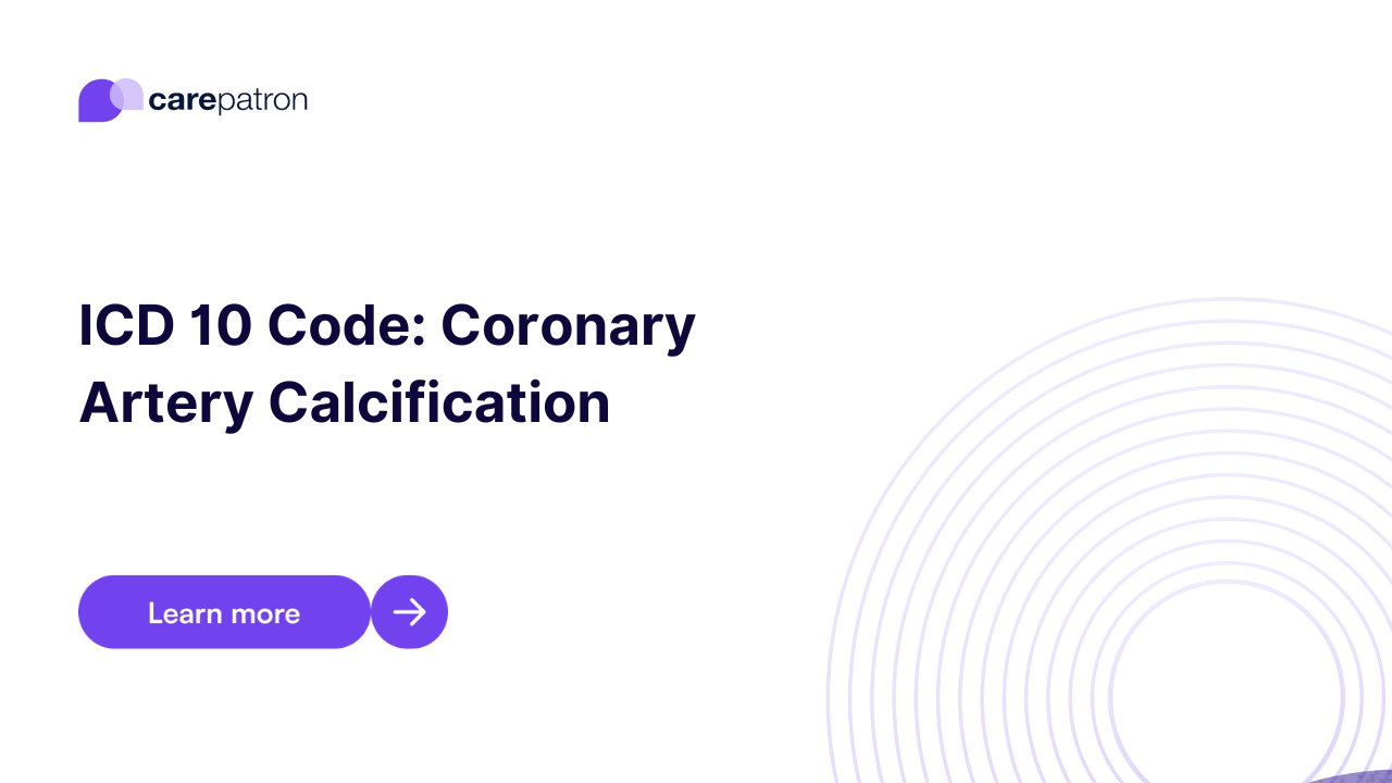 Coronary Artery Calcification ICD-10-CM Codes | 2023