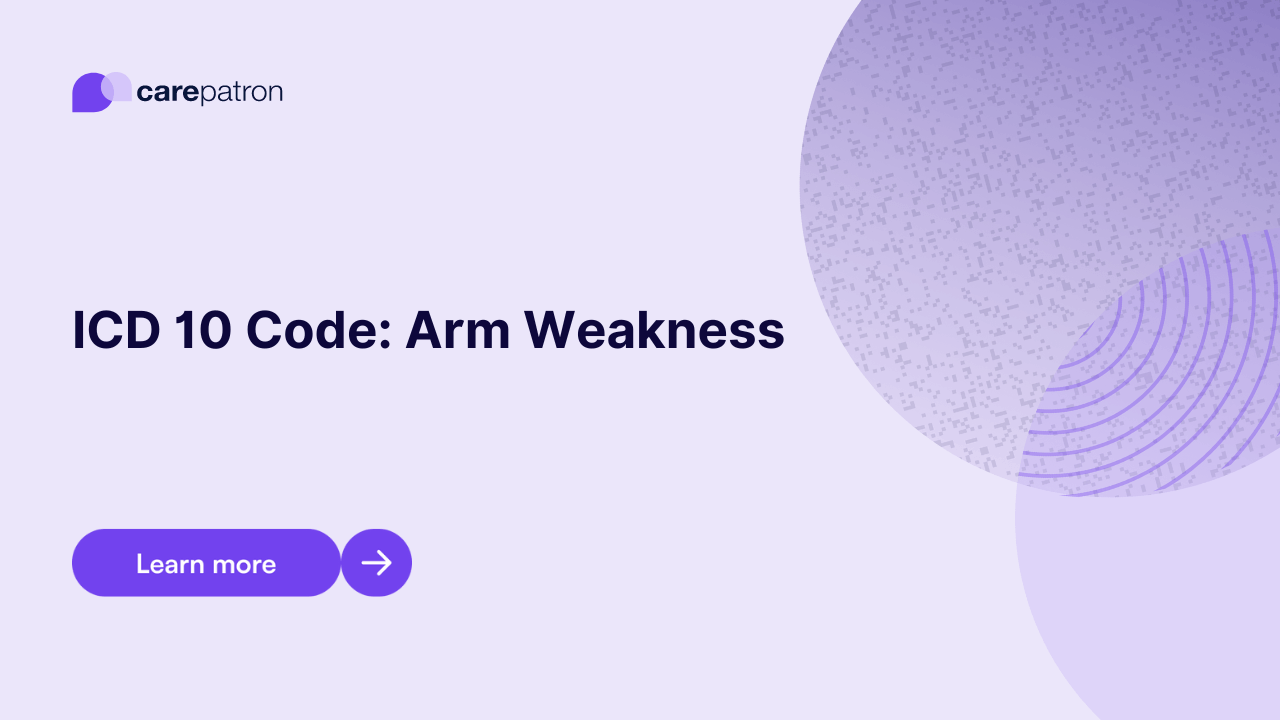 Arm Weakness ICD-10-CM Codes | 2023