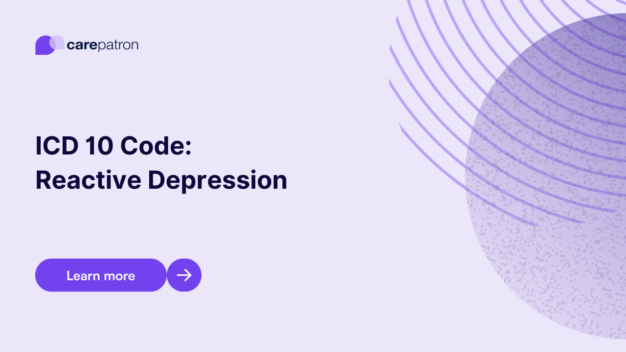 Reactive Depression ICD-10-CM Codes | 2023