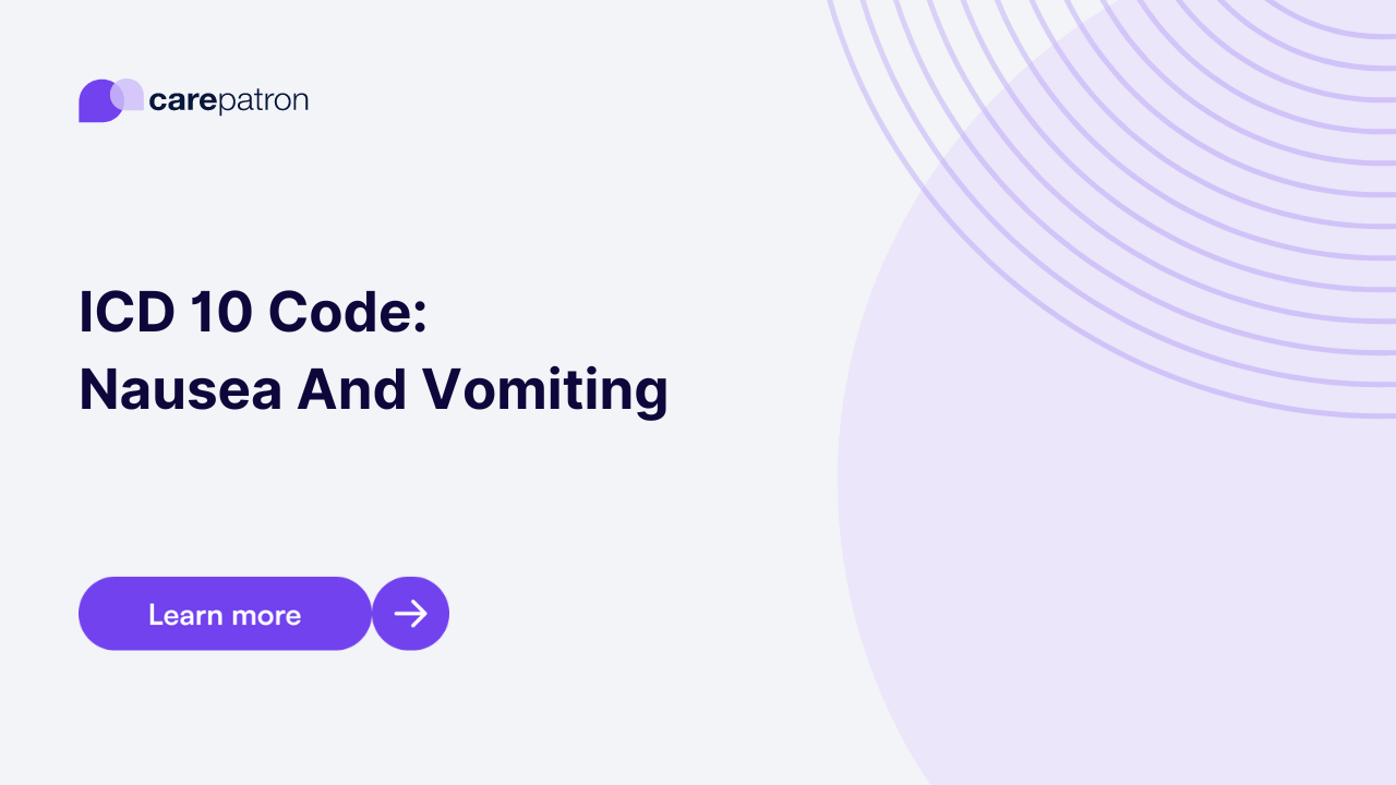 Nausea And Vomiting ICD-10-CM Codes | 2023