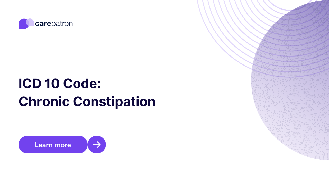 Chronic Constipation ICD-10-CM Codes | 2023