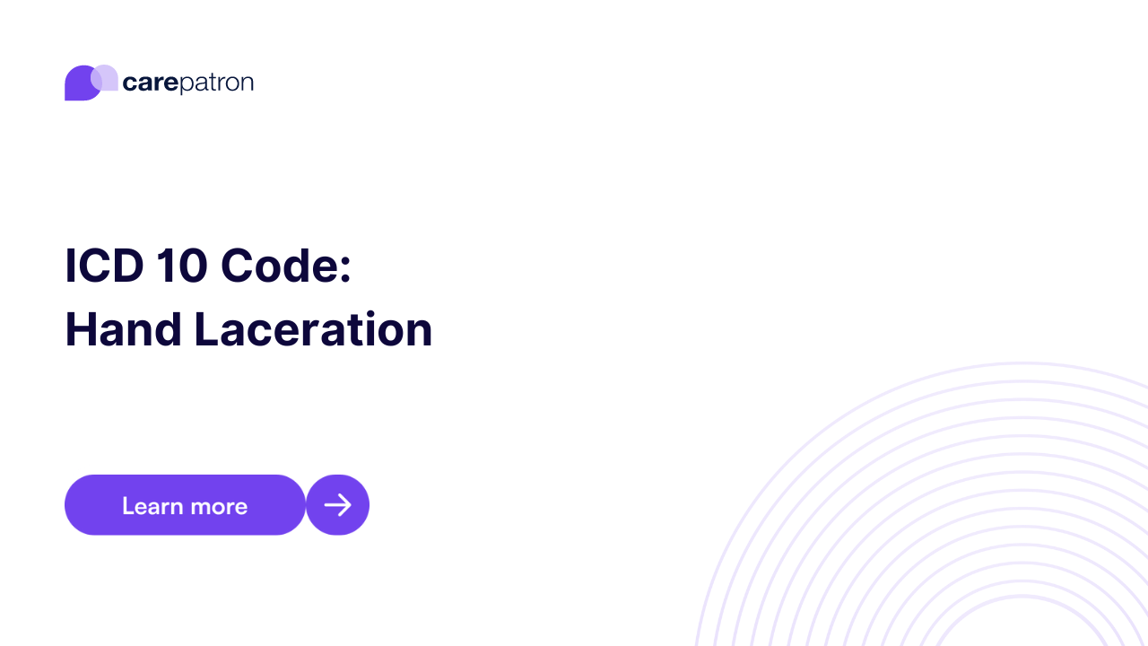 Hand Laceration ICD-10-CM Codes | 2023