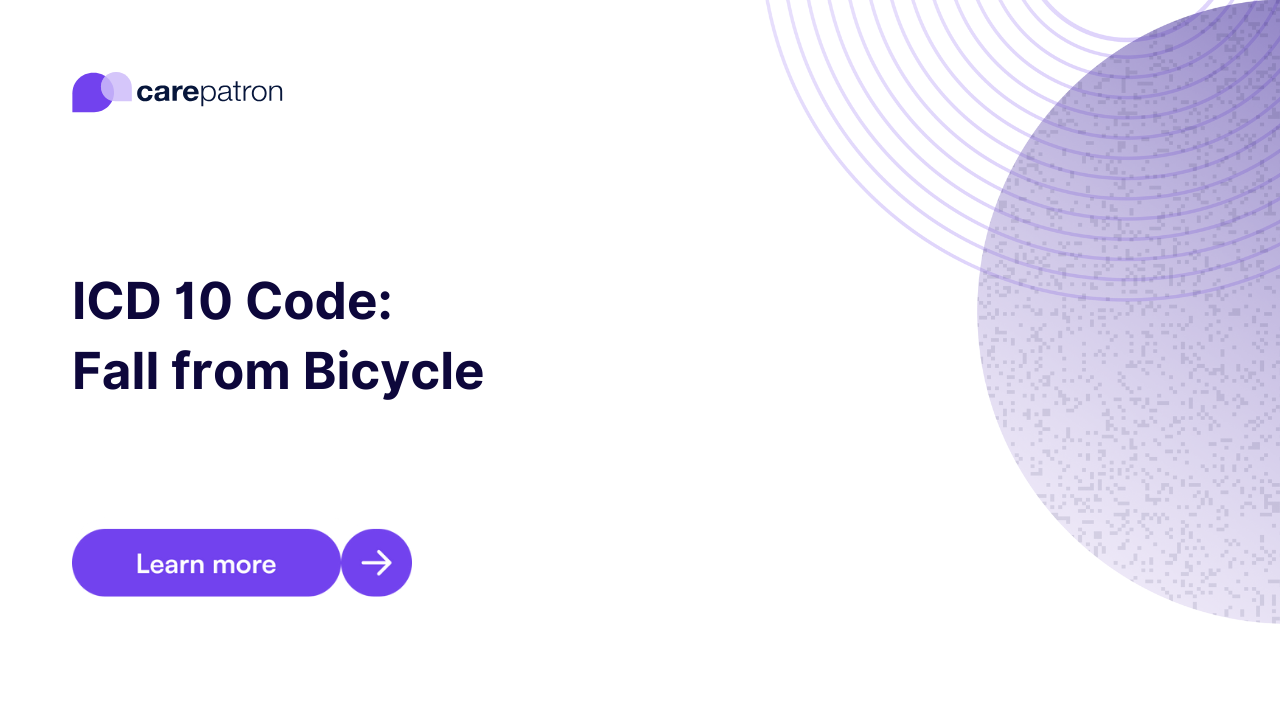 Fall from Bicycle ICD-10-CM Codes | 2023