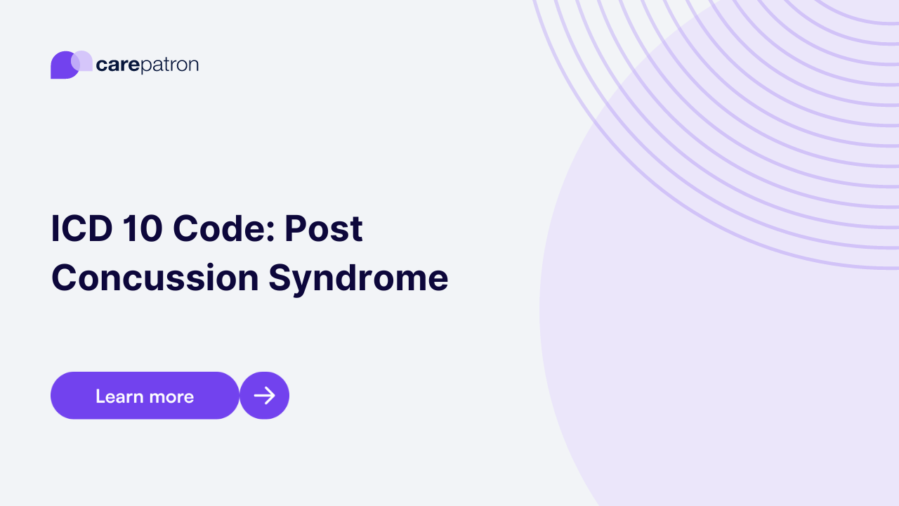 Post Concussion Syndrome ICD-10-CM Codes | 2023