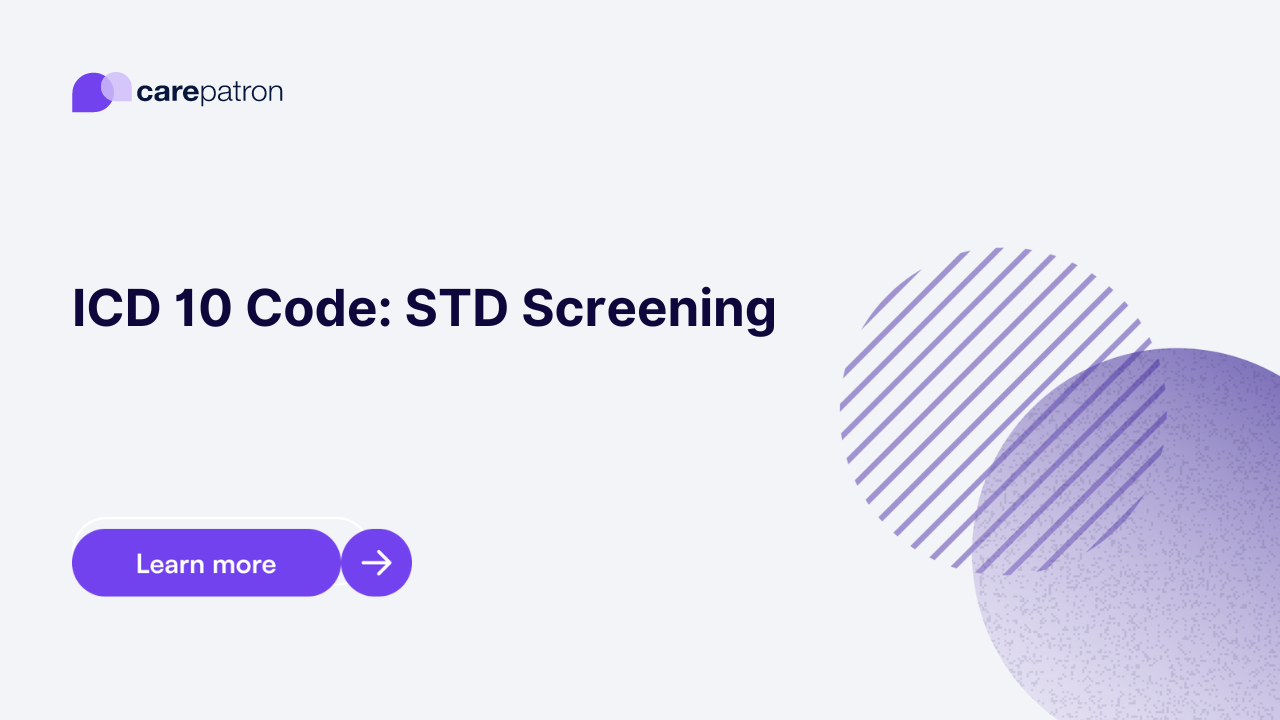 STD Screening ICD-10-CM Codes | 2023