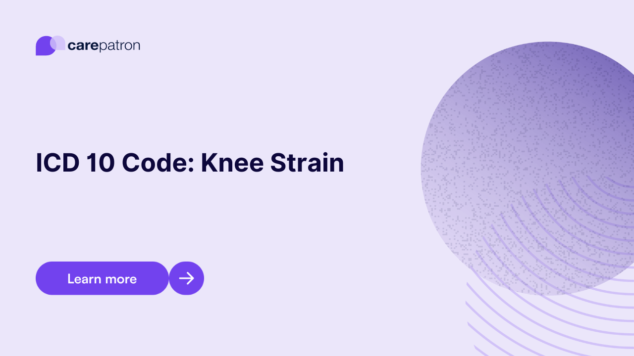 Knee Strain ICD-10-CM Codes | 2023