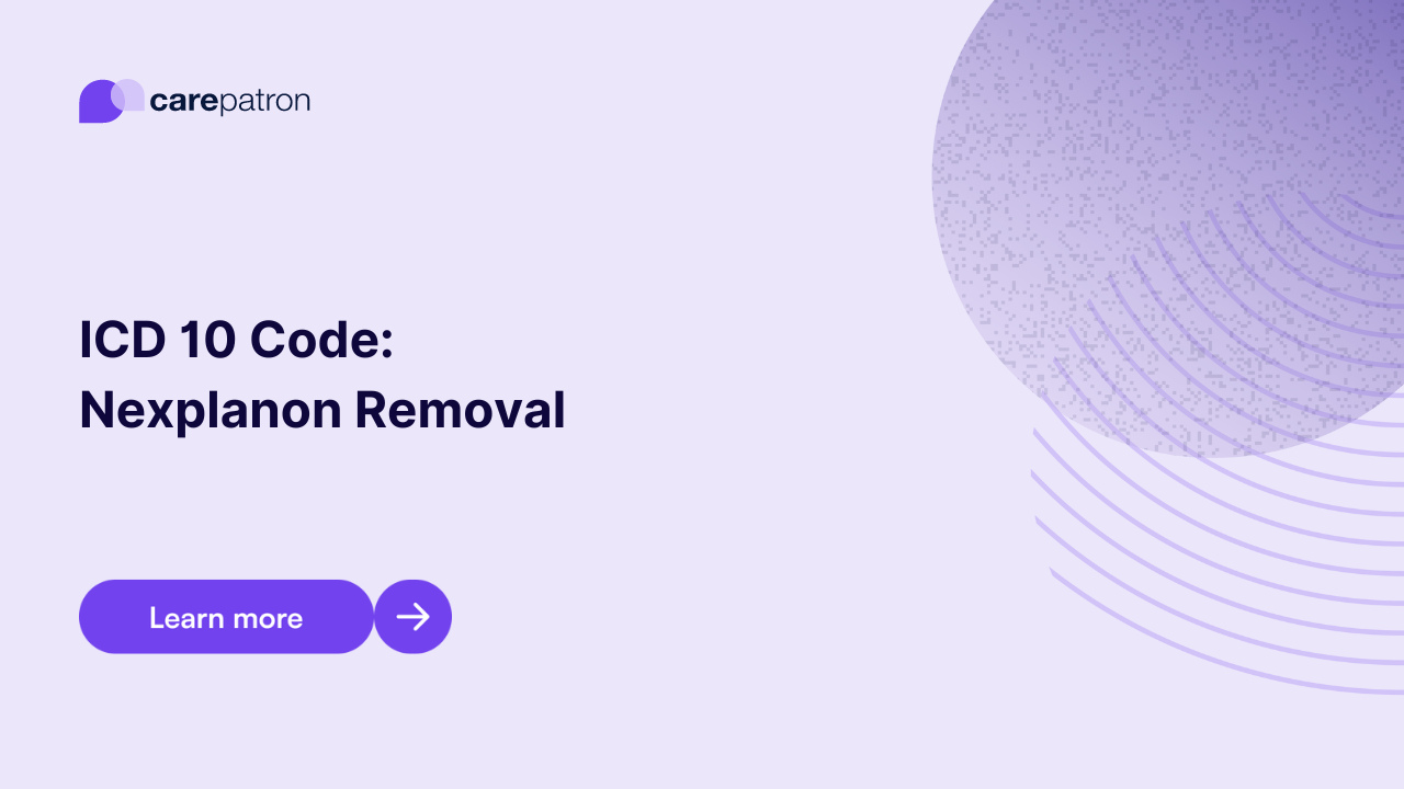 Nexplanon Removal ICD 10 CM Codes 2023