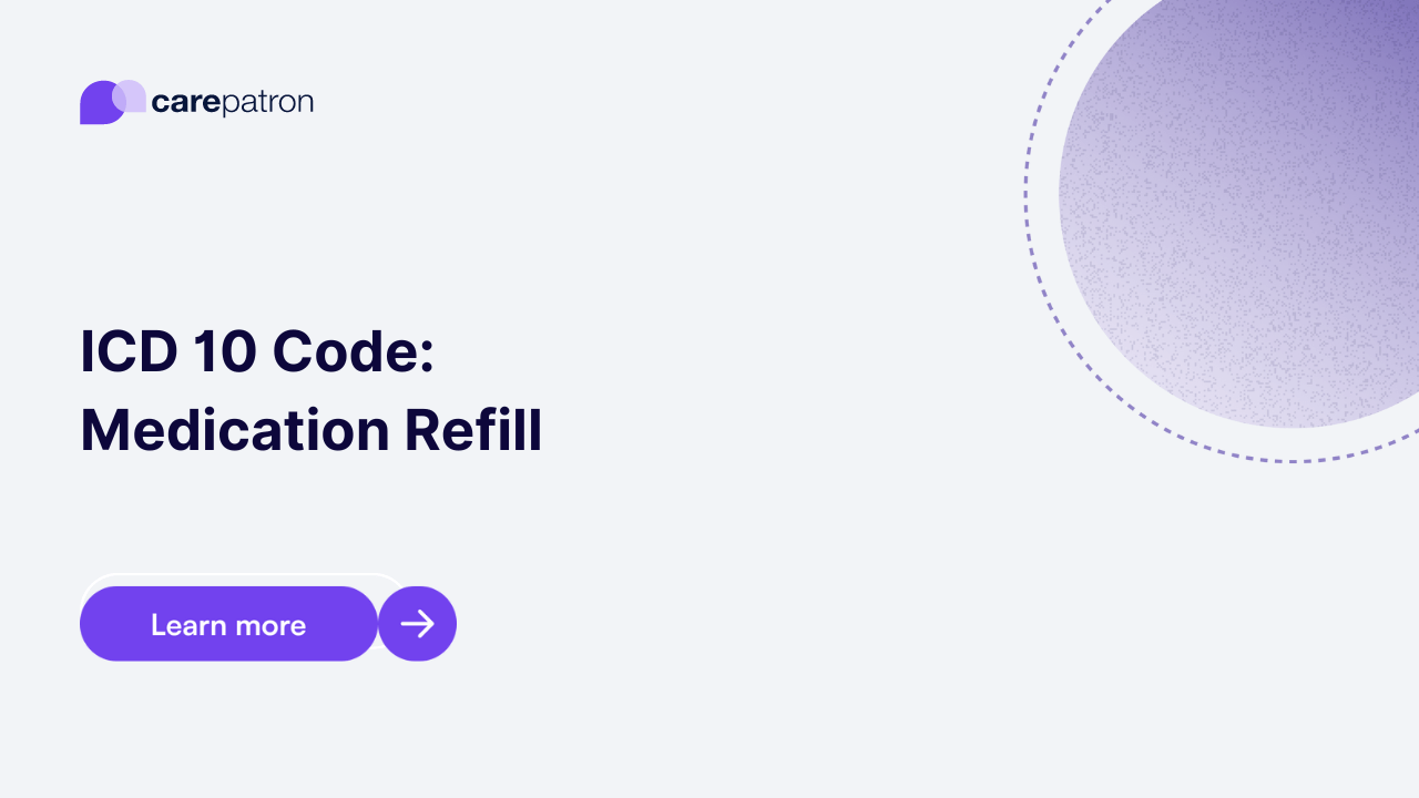 Medication Refill ICD-10-CM Codes | 2023