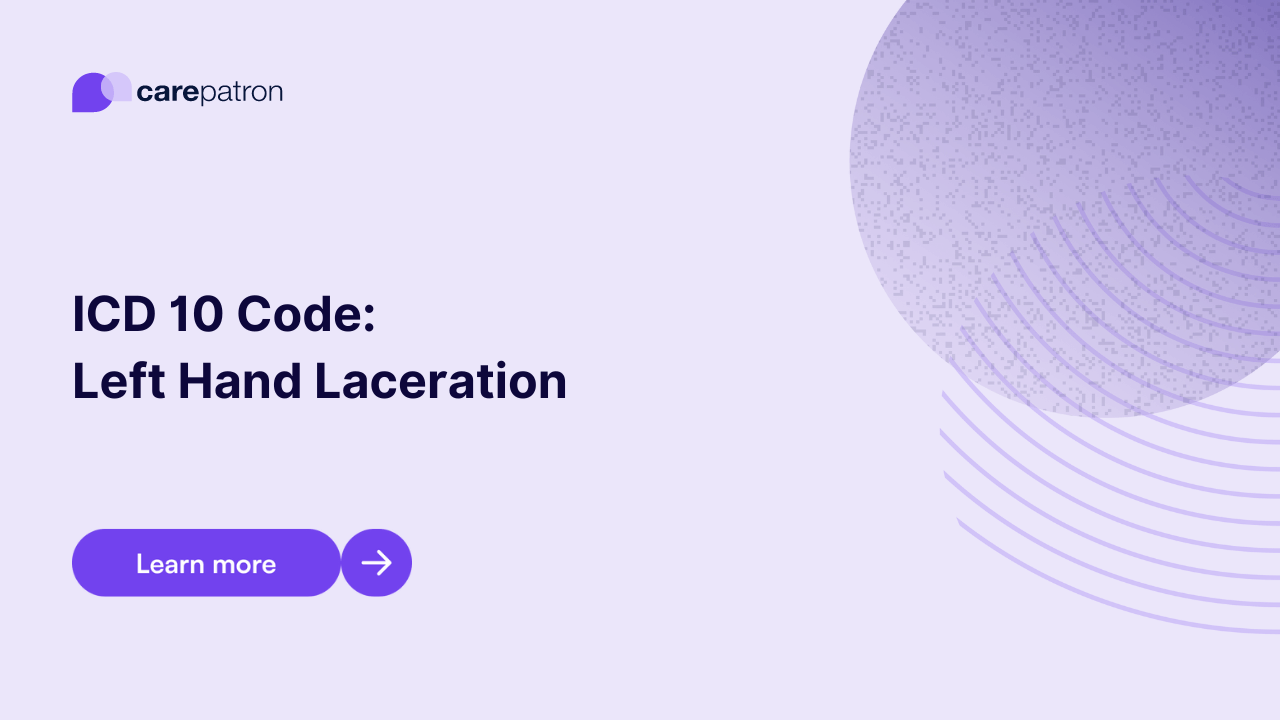 Left Hand Laceration ICD-10-CM Codes | 2023