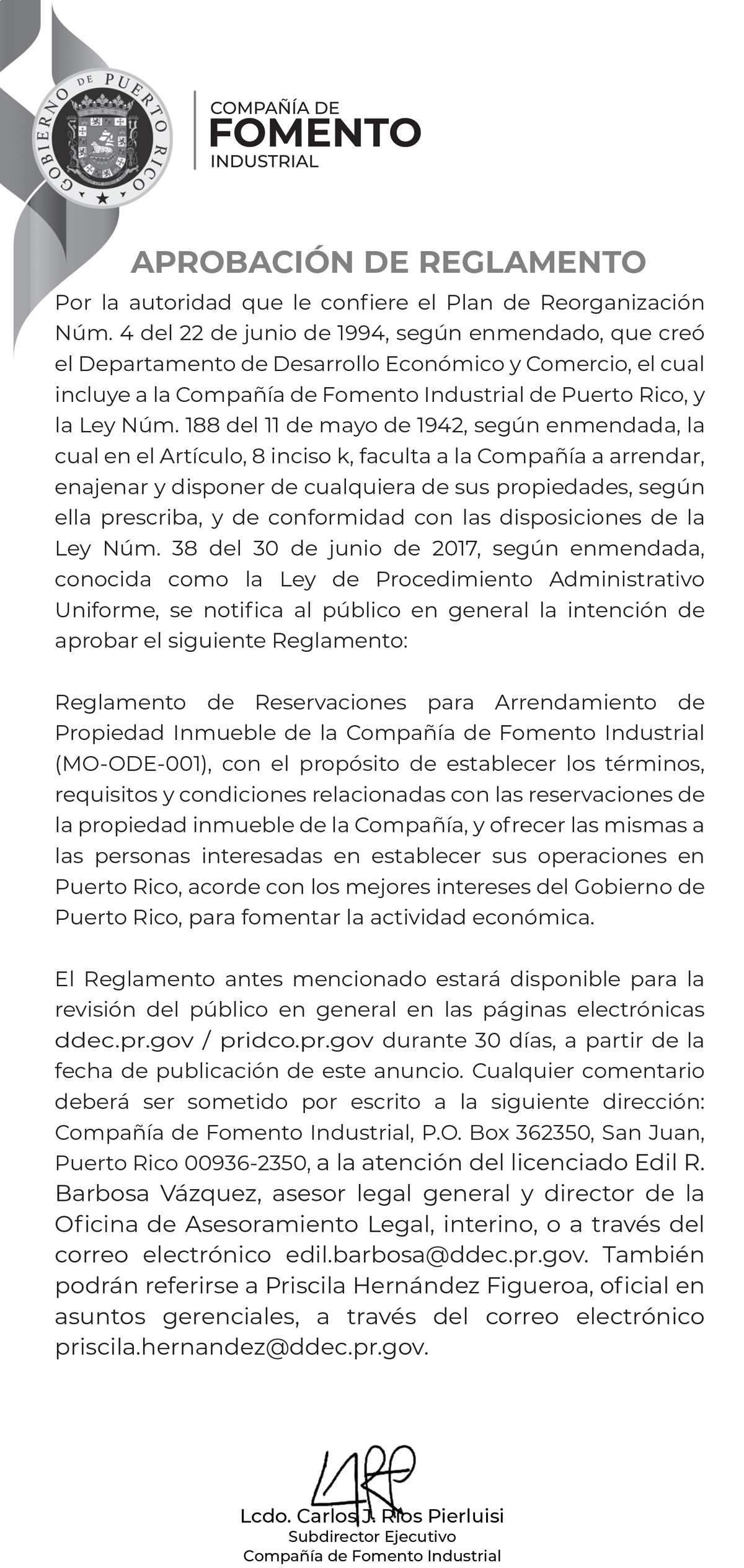 Puerto Rico Industrial Development Company