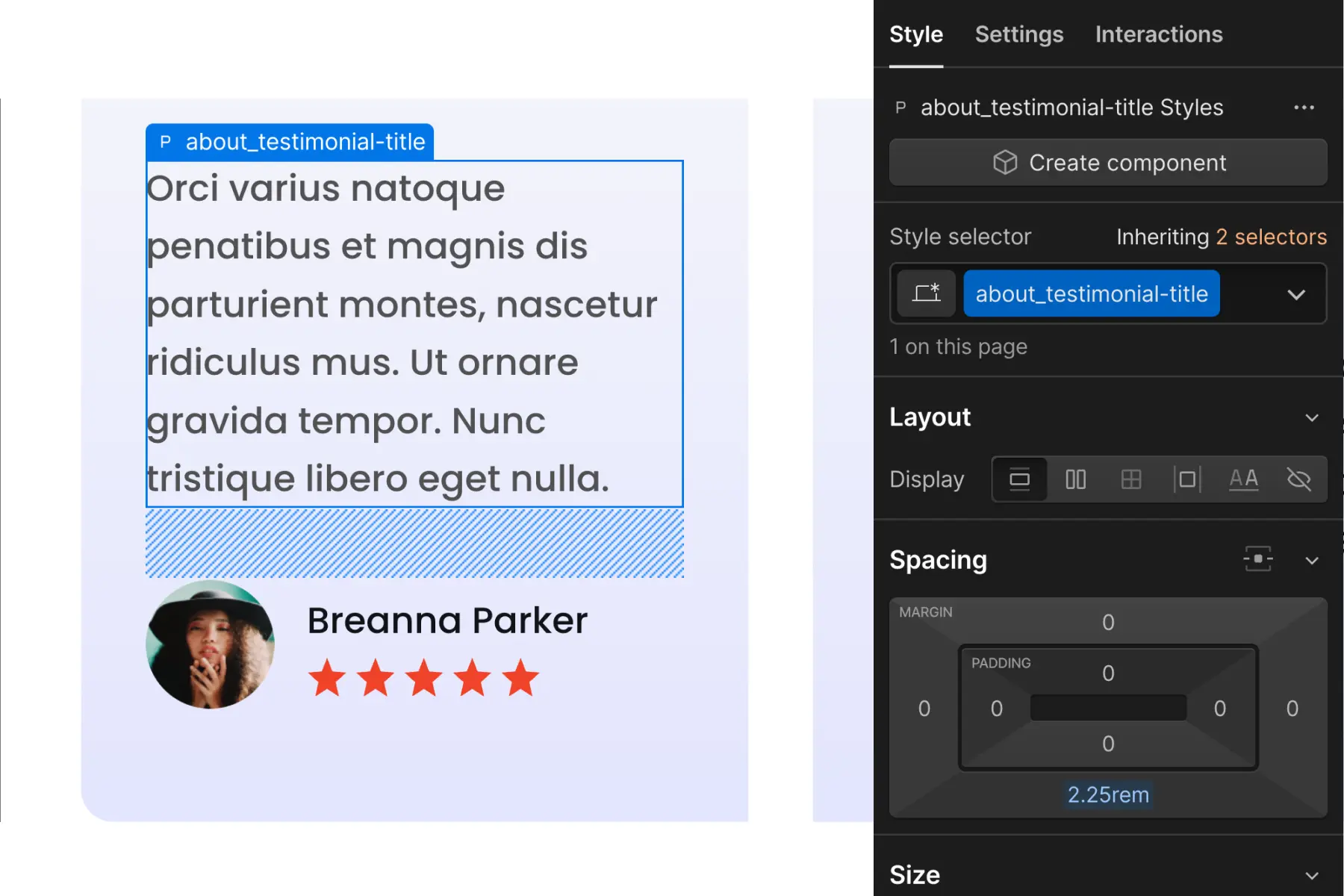 Spacing strategy - Client-First