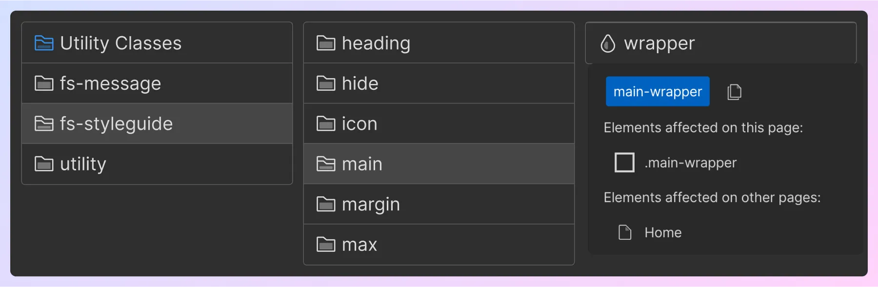 Folders - Client-First