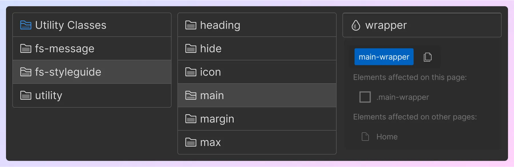 Folders - Client-First