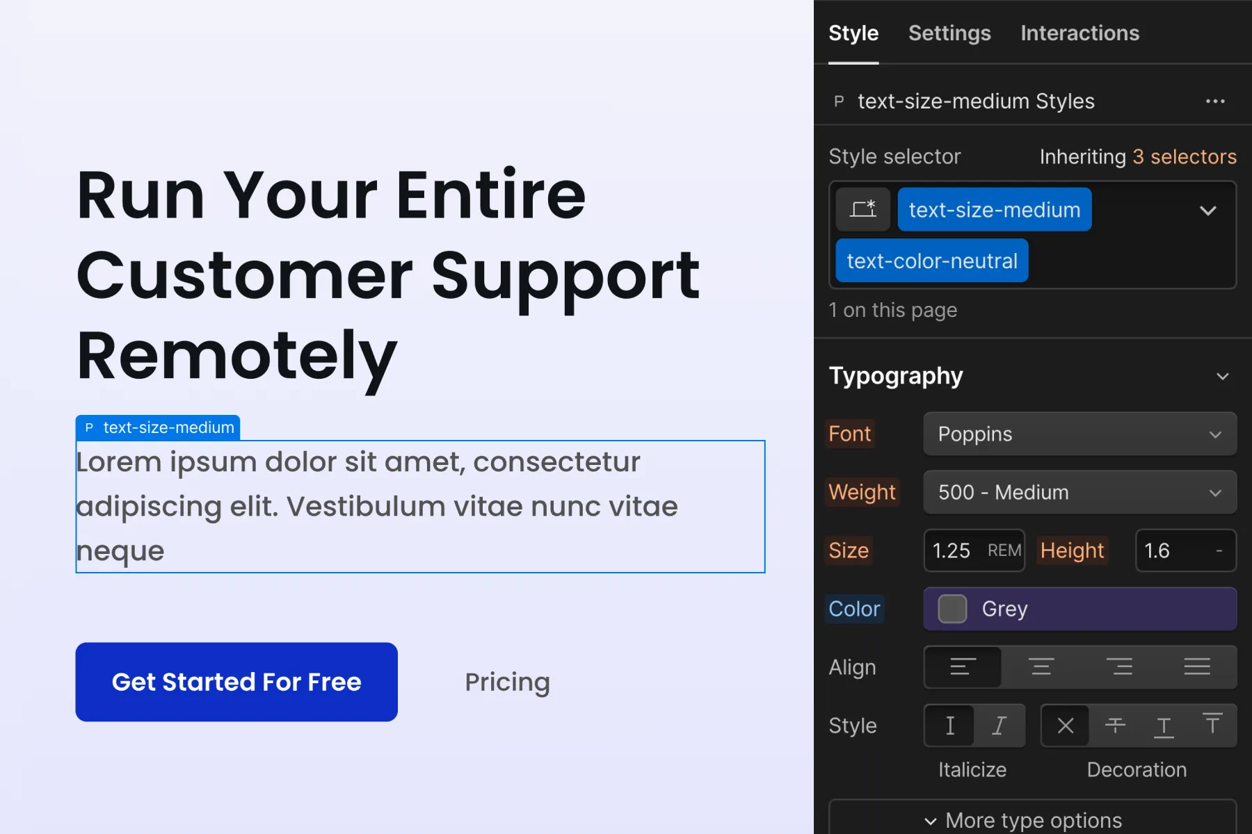 Classes strategy 2 - Client-First
