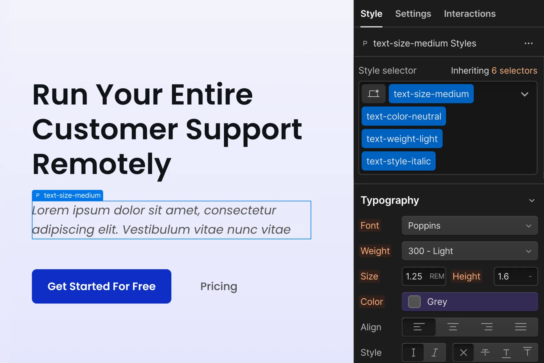 Classes strategy 2 - Client-First