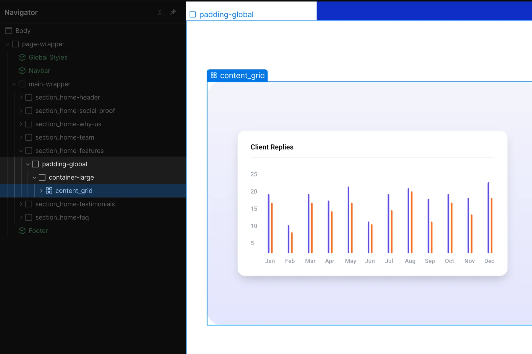 Classes strategy 2 - Client-First
